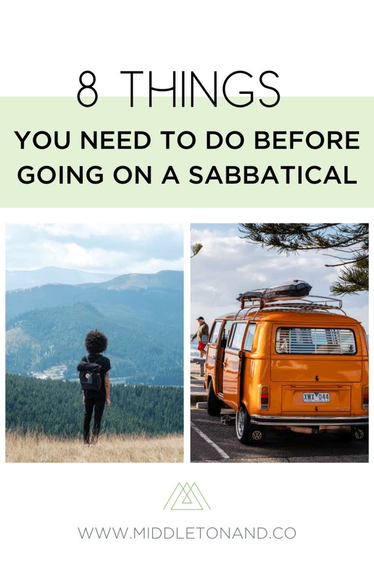 How To Take a Sabbatical In The Next 5 Years - Middleton & Company