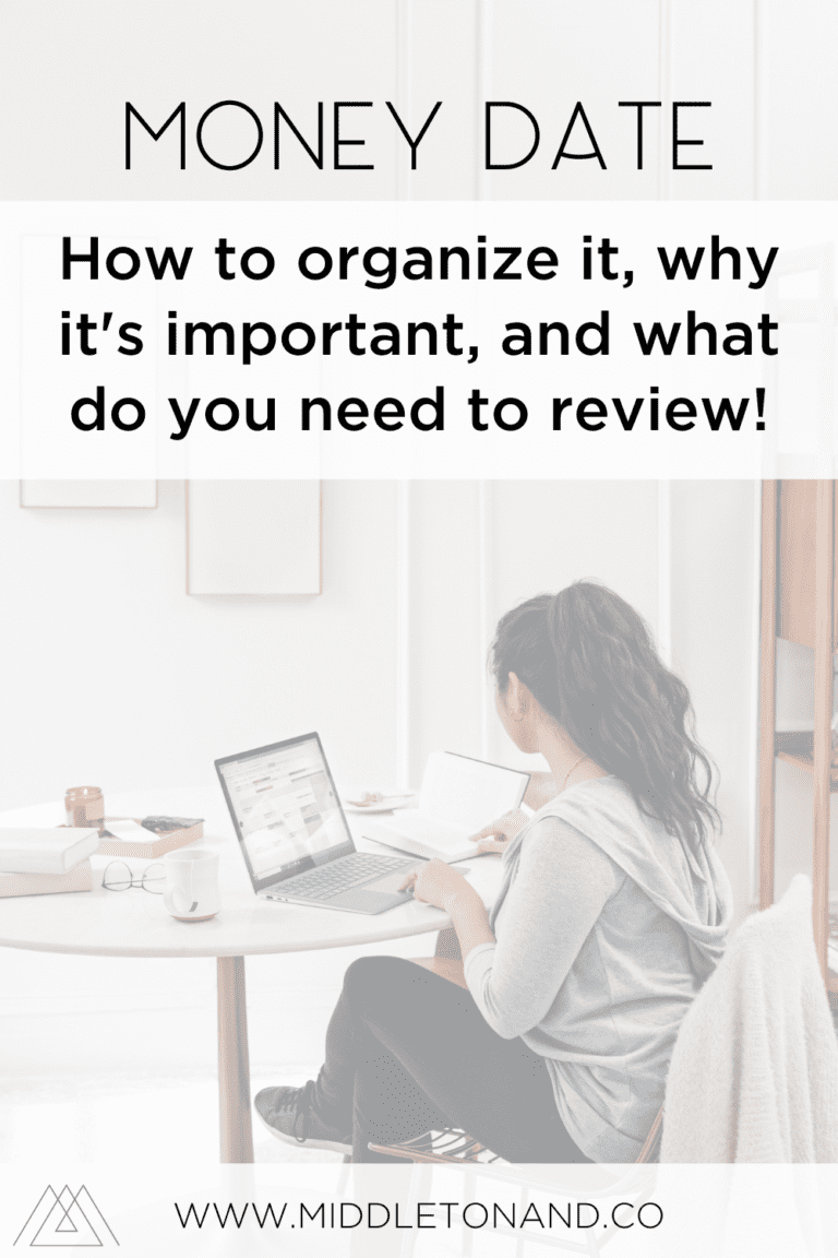 Why you need a money date and how to organize it - Middleton & Company